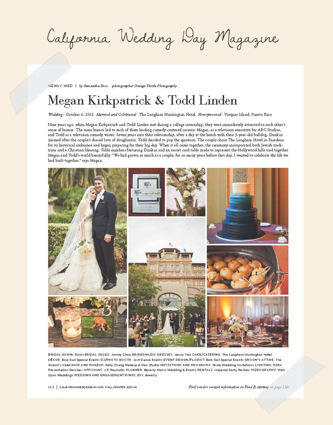 Published – California Wedding Day Magazine » San Diego Wedding ...